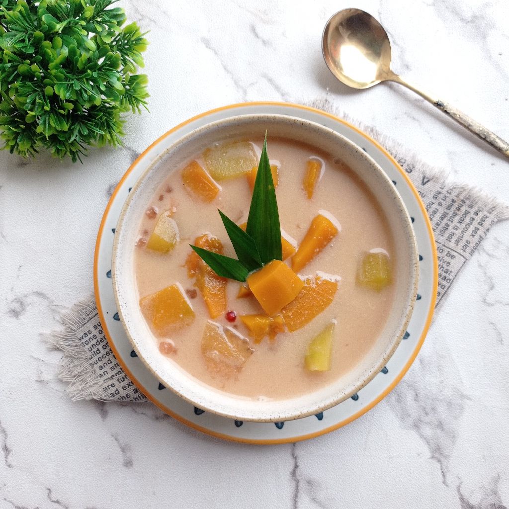 Resep Kolak labu kuning dan mutiara Sederhana Rumahan di Yummy App