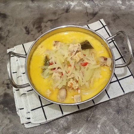 Resep Sayur Santan Labu Tempe Sederhana Rumahan di Yummy App