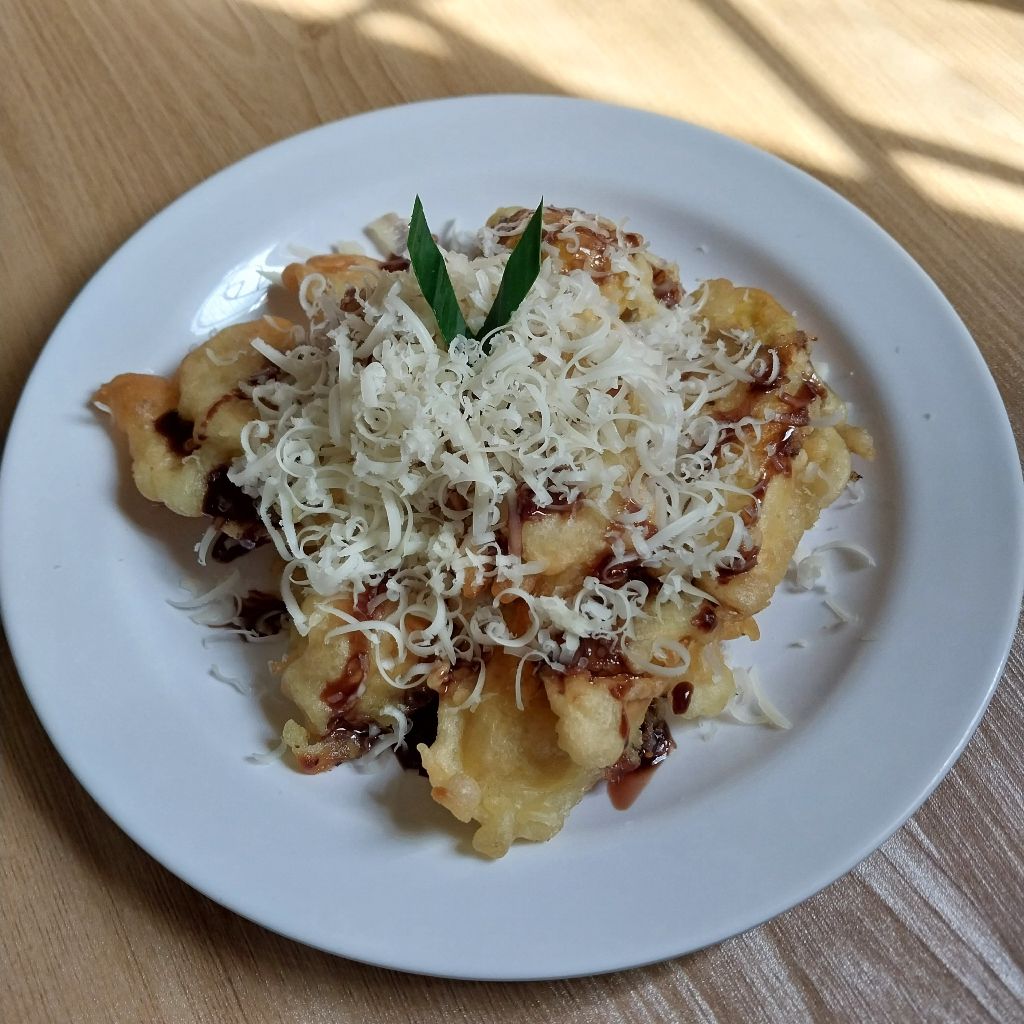 Resep Cimplung Pisang Tanduk Keju Sederhana Rumahan di Yummy App
