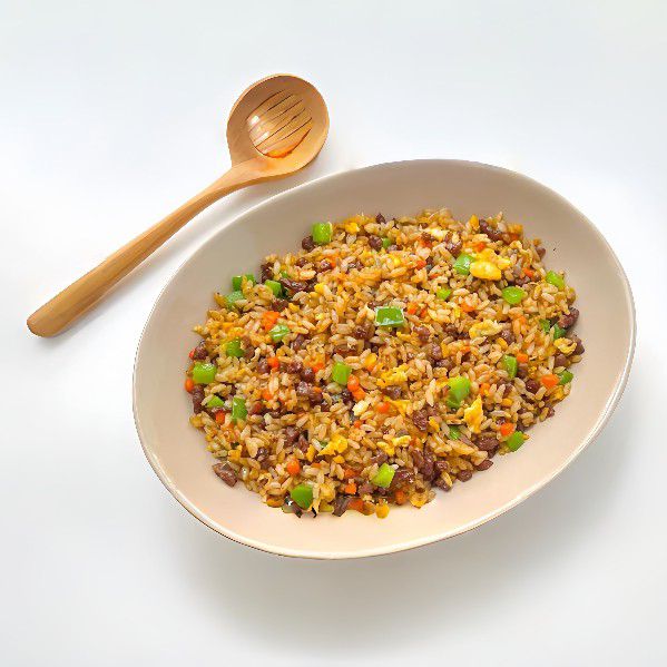 Resep Rainbow Beef Fried Rice Sederhana Rumahan di Yummy App