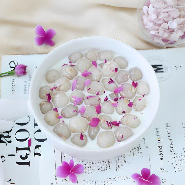 Resep Rose Tapioca Pearls Milk Sederhana Rumahan di Yummy App