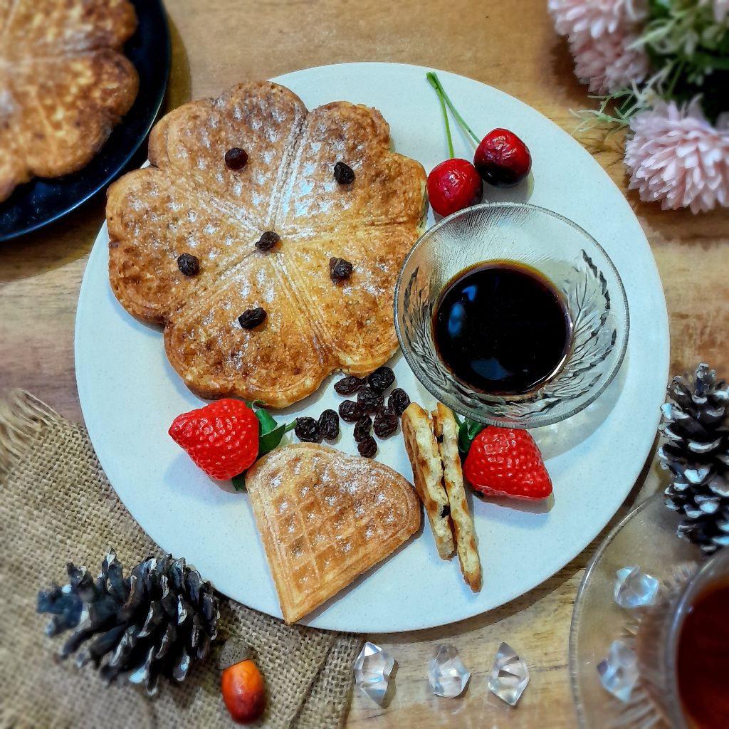 Resep Waffle Tanpa Telur Sederhana Rumahan di Yummy App