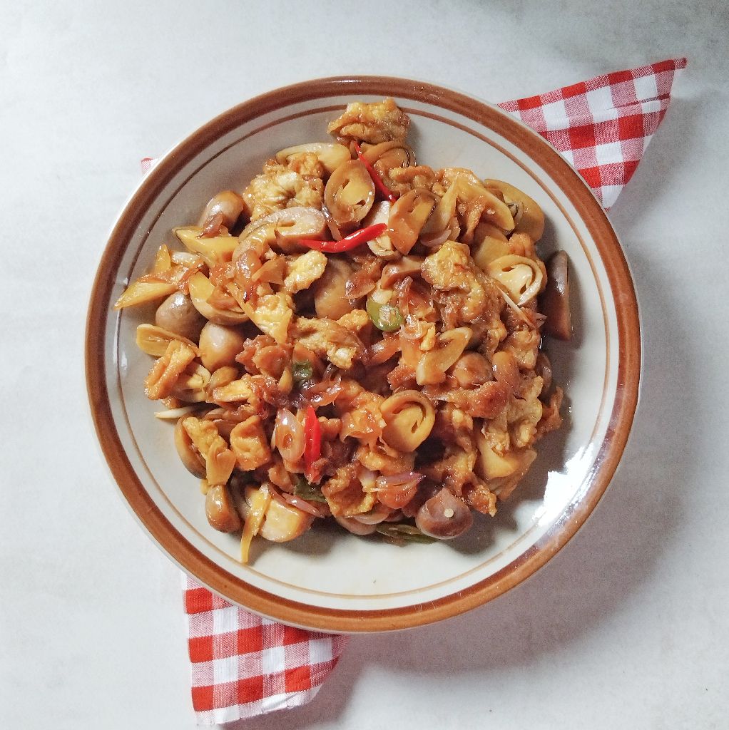 Resep Tumis Jamur Merang, Telur, dan Tahu Sederhana Rumahan di Yummy App