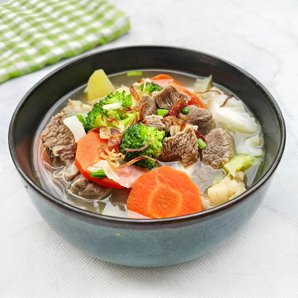 Resep Sop Sayur Daging Sapi Sederhana Rumahan di Yummy App