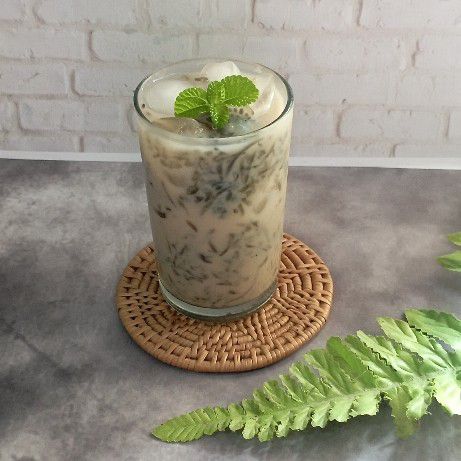 Resep Cappuccino Cincau Selasih Sederhana Rumahan di Yummy App