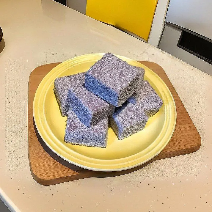 Resep Purple Taro Milk Jelly Bars Sederhana Rumahan di Yummy App