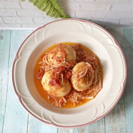 Resep Balado Telur Enoki #SeptemBERDAYA Sederhana Rumahan di Yummy App
